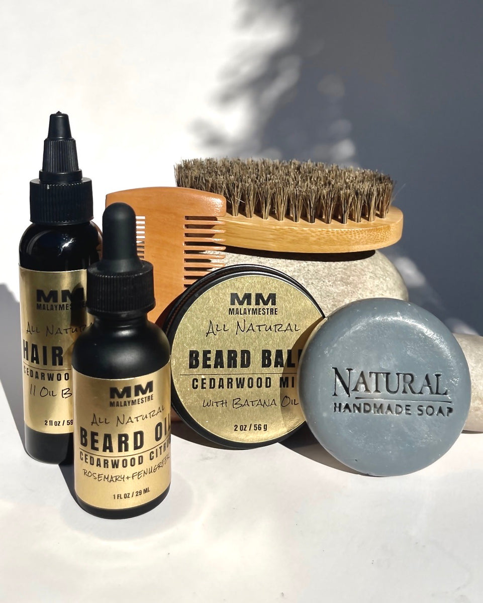 Mens Hair+Beard Set – Malay Mestre
